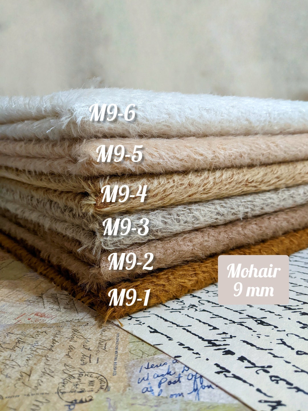1/8 (14*20in) Mohair 9 Mm Pile. German Mohair for Teddy Making. Mohair ...