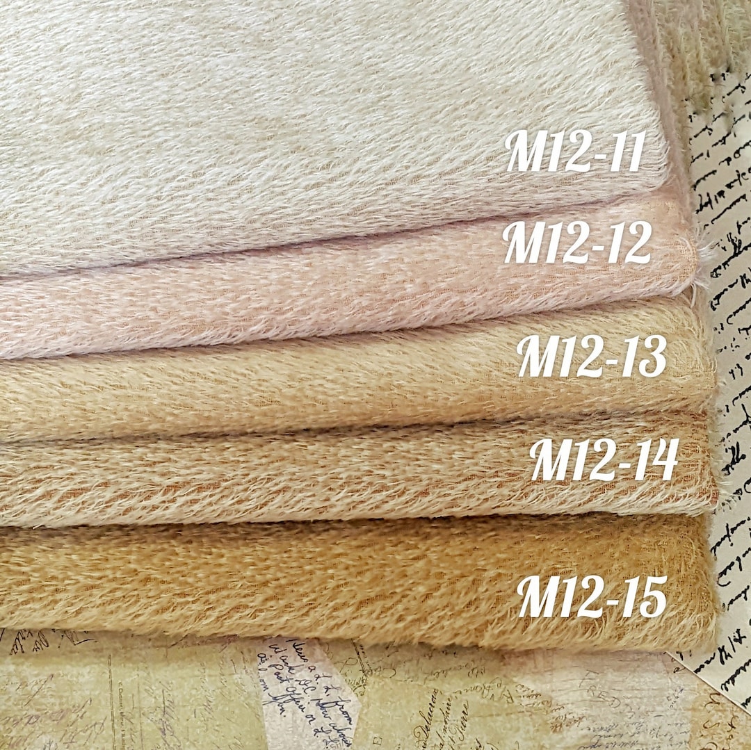 1/8 (14*20in) Mohair With 12 Mm Pile. German Mohair for Teddy Bear and ...