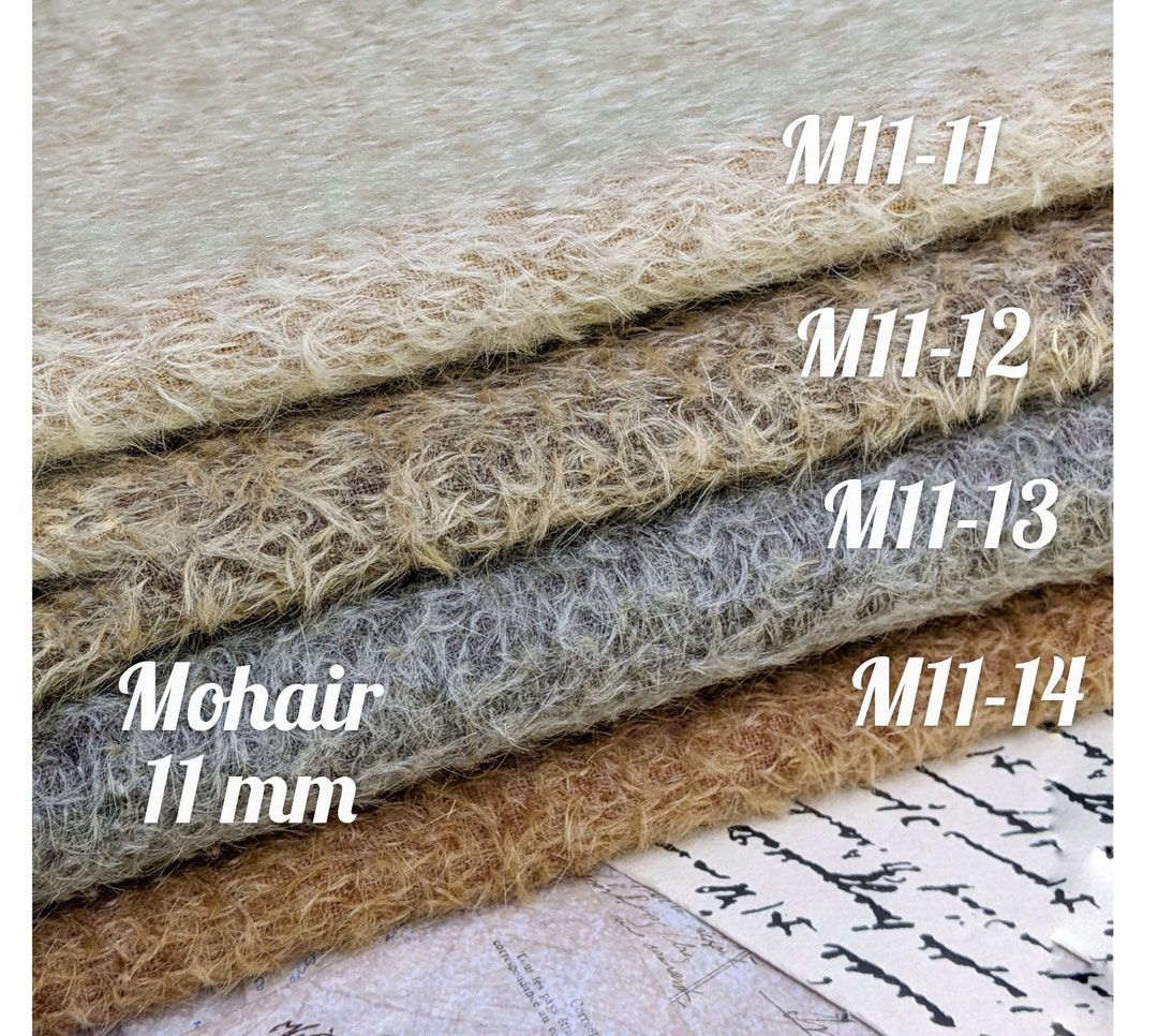 Mohair With 11 Mm Pile. 1/8 (14*20in) German Mohair. Fur for Teddy ...