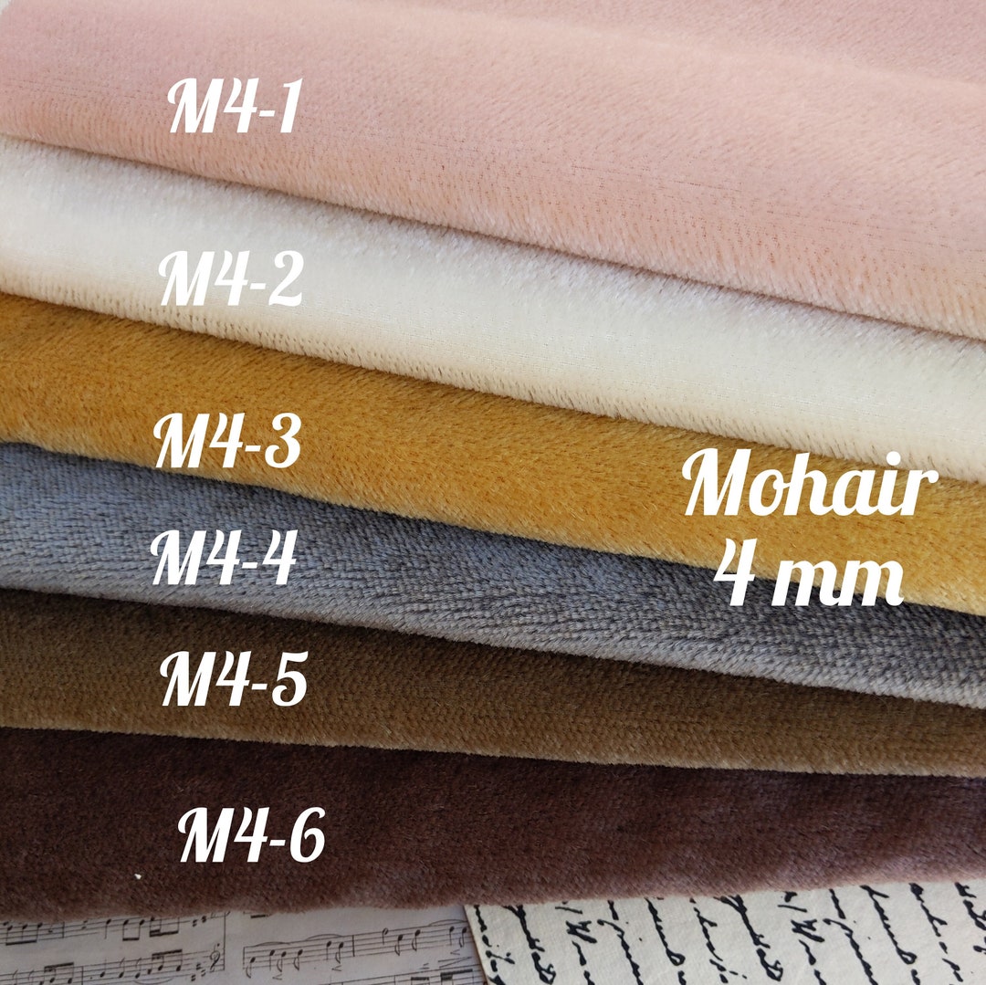 1/8 (14*20in) Mohair for Teddy. Mohair With 4 Mm Pile. German Mohair ...