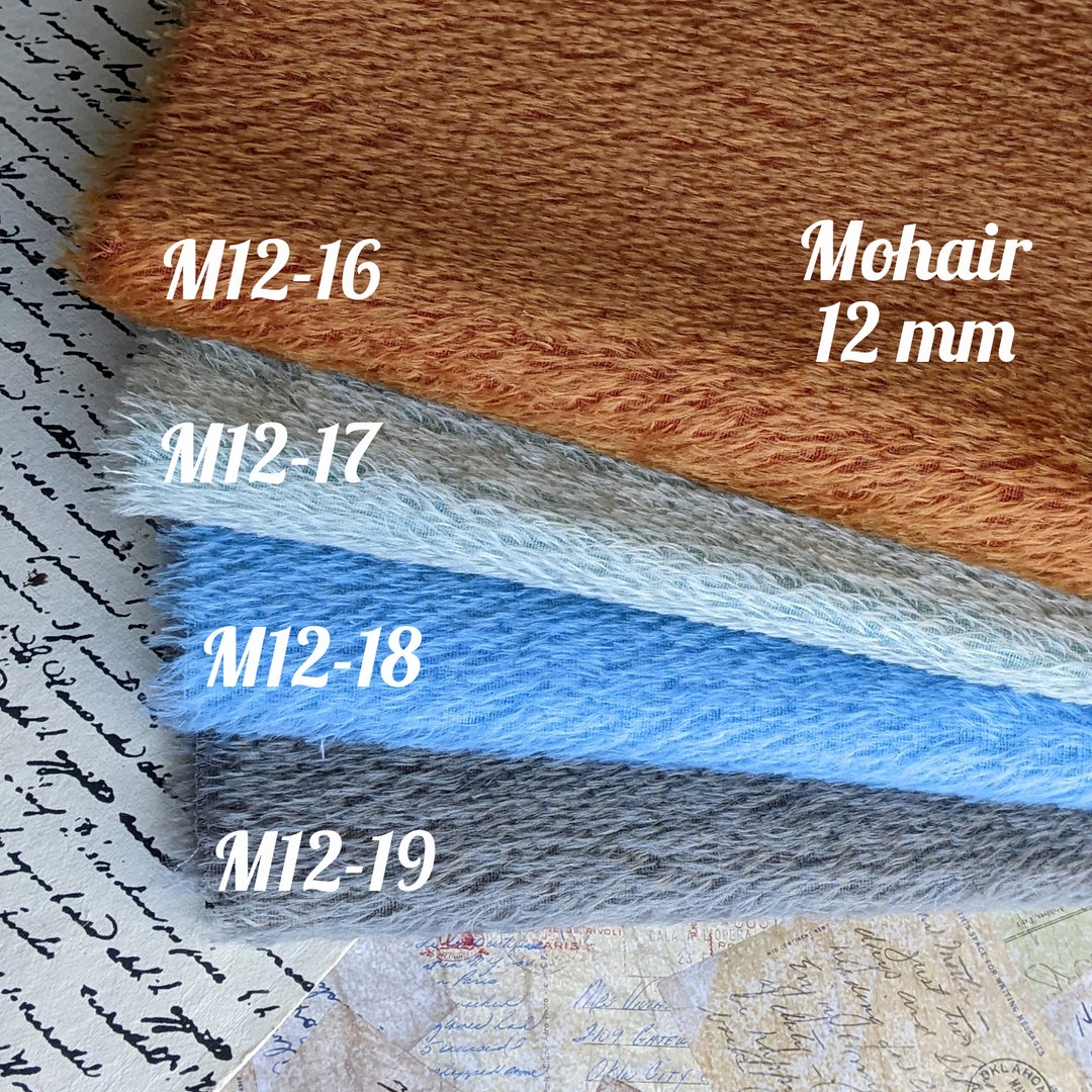 1/8 (14*20in) Meter Mohair With 12 Mm Pile. German Mohair for Teddy ...