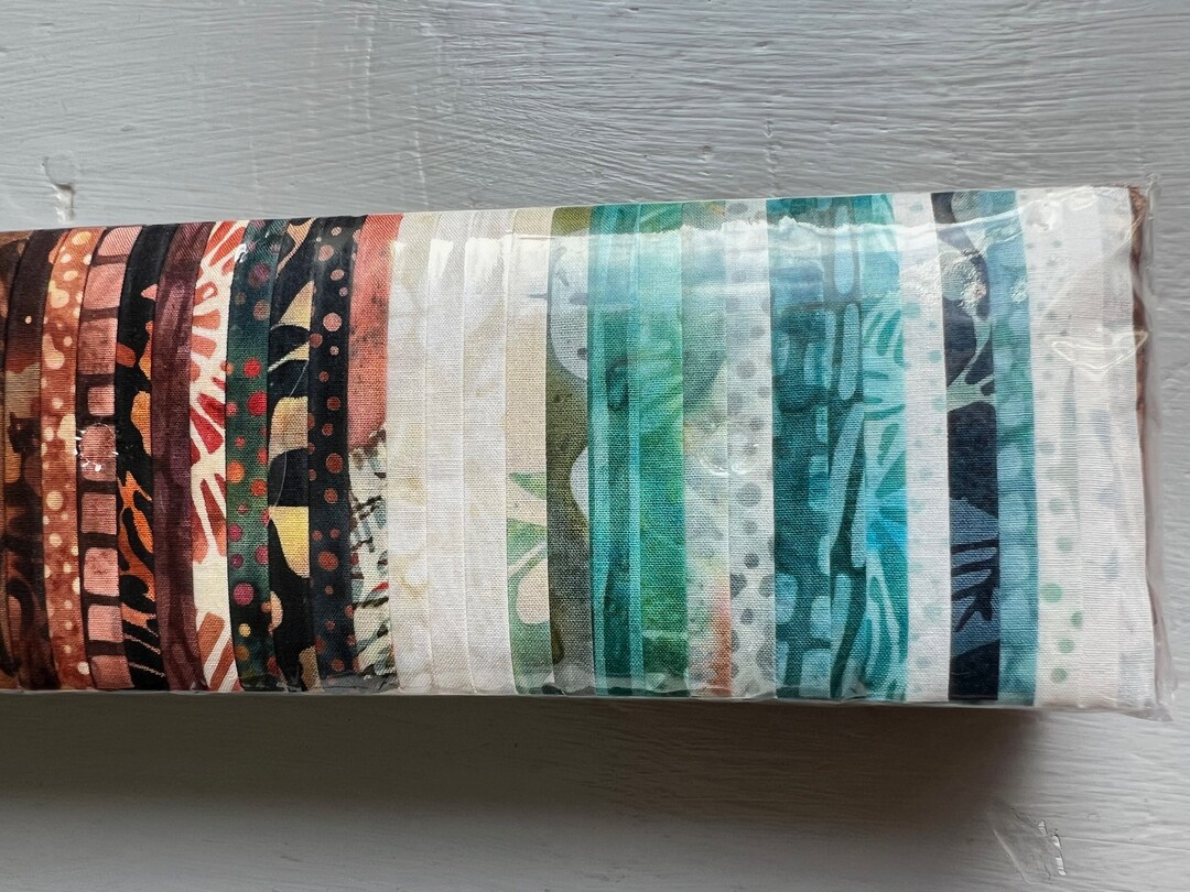 Hoffman Bali Pop Sandcastle Batik Strips - Etsy