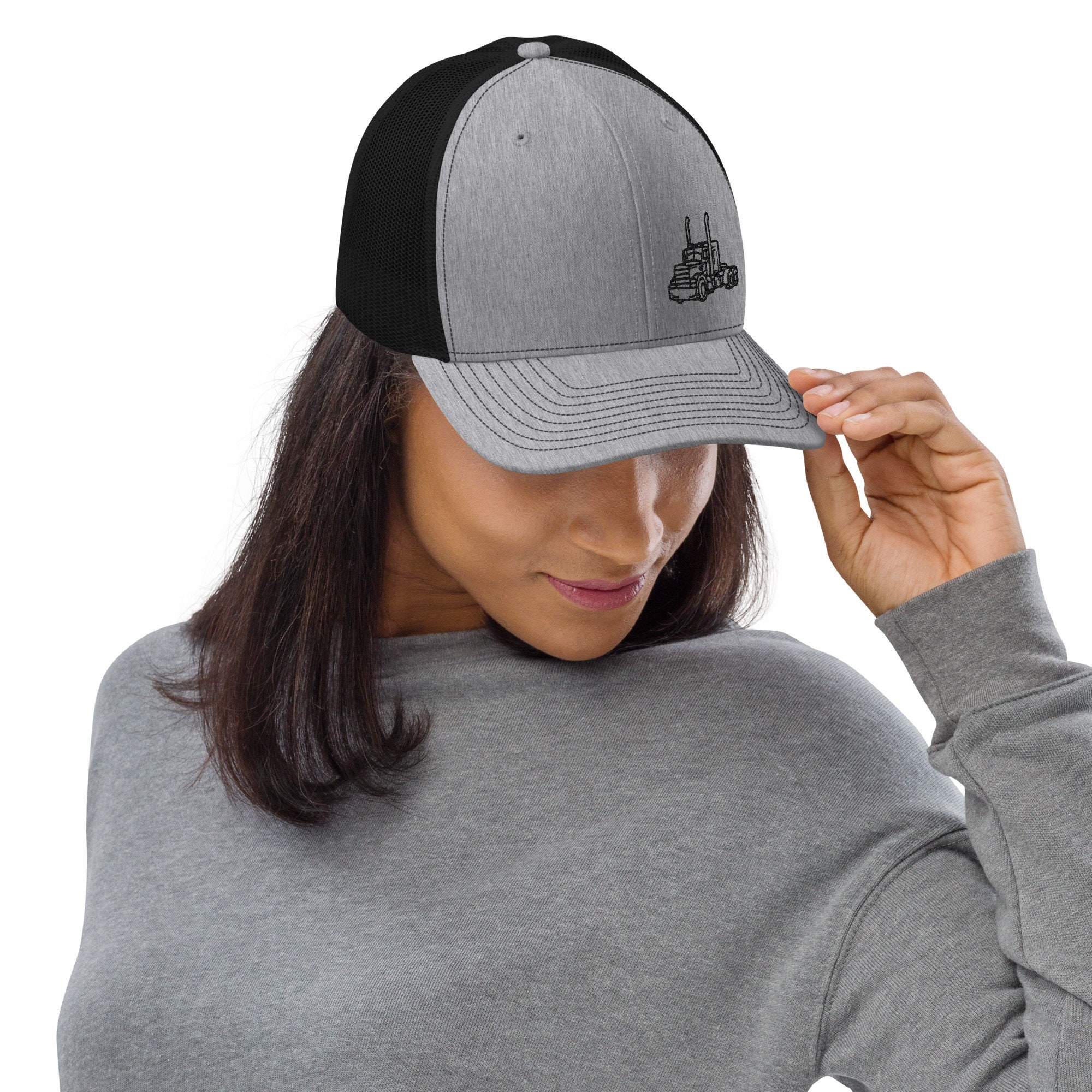 18 Wheeler Trucker Cap, Big Truck Hat, Trucking Cap - Etsy