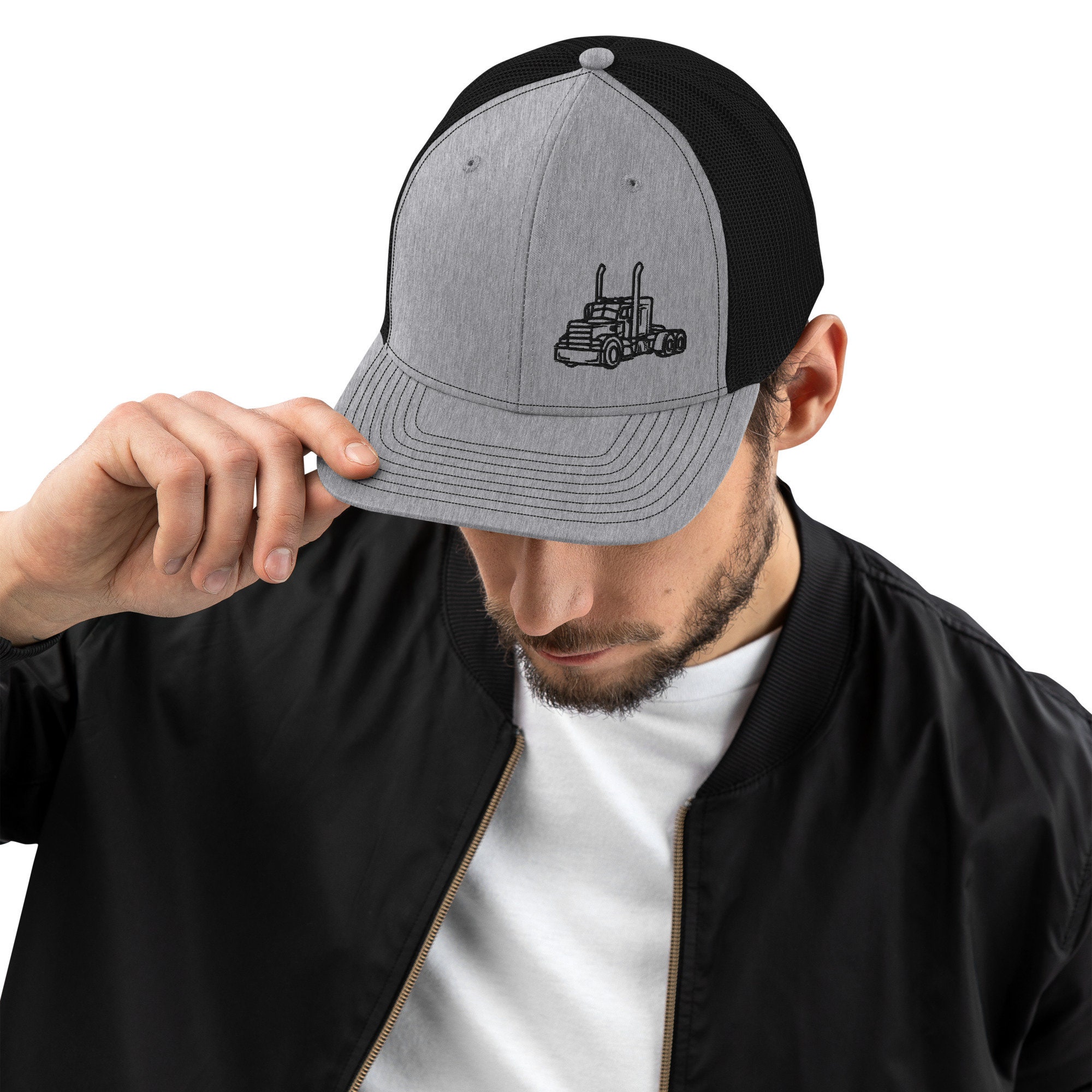 18 Wheeler Trucker Cap, Big Truck Hat, Trucking Cap - Etsy