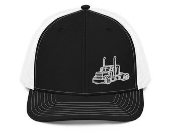 Trucker Cap, Trucking Hat, 18 Wheeler Cap, Trucking Cap, Big Truck ...