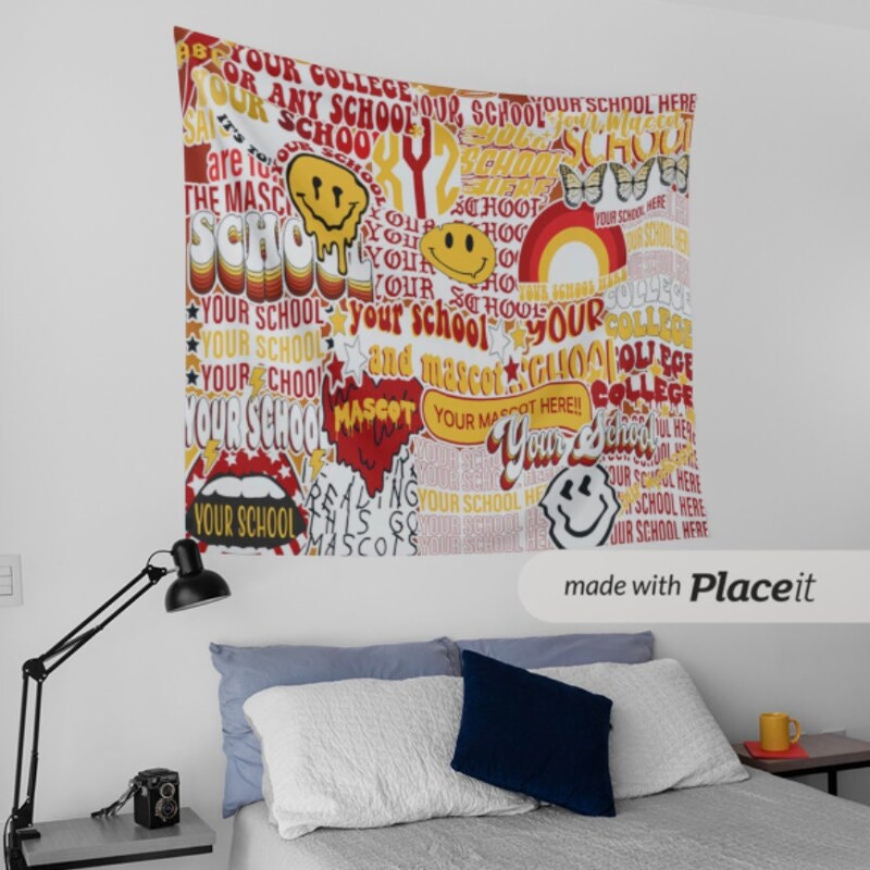 College Tapestry - Etsy