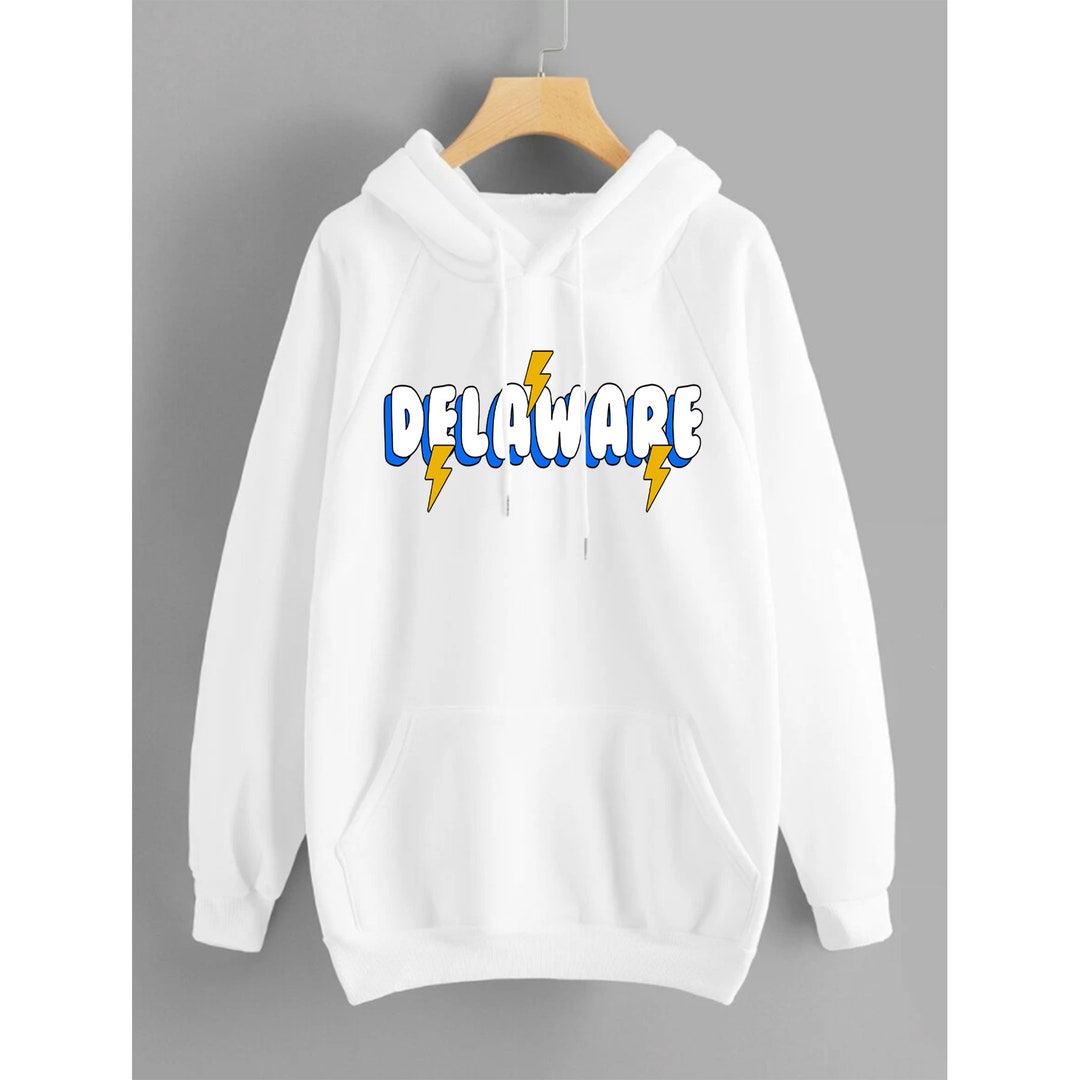 College Bubble Letter Lightning Hoodie - Etsy