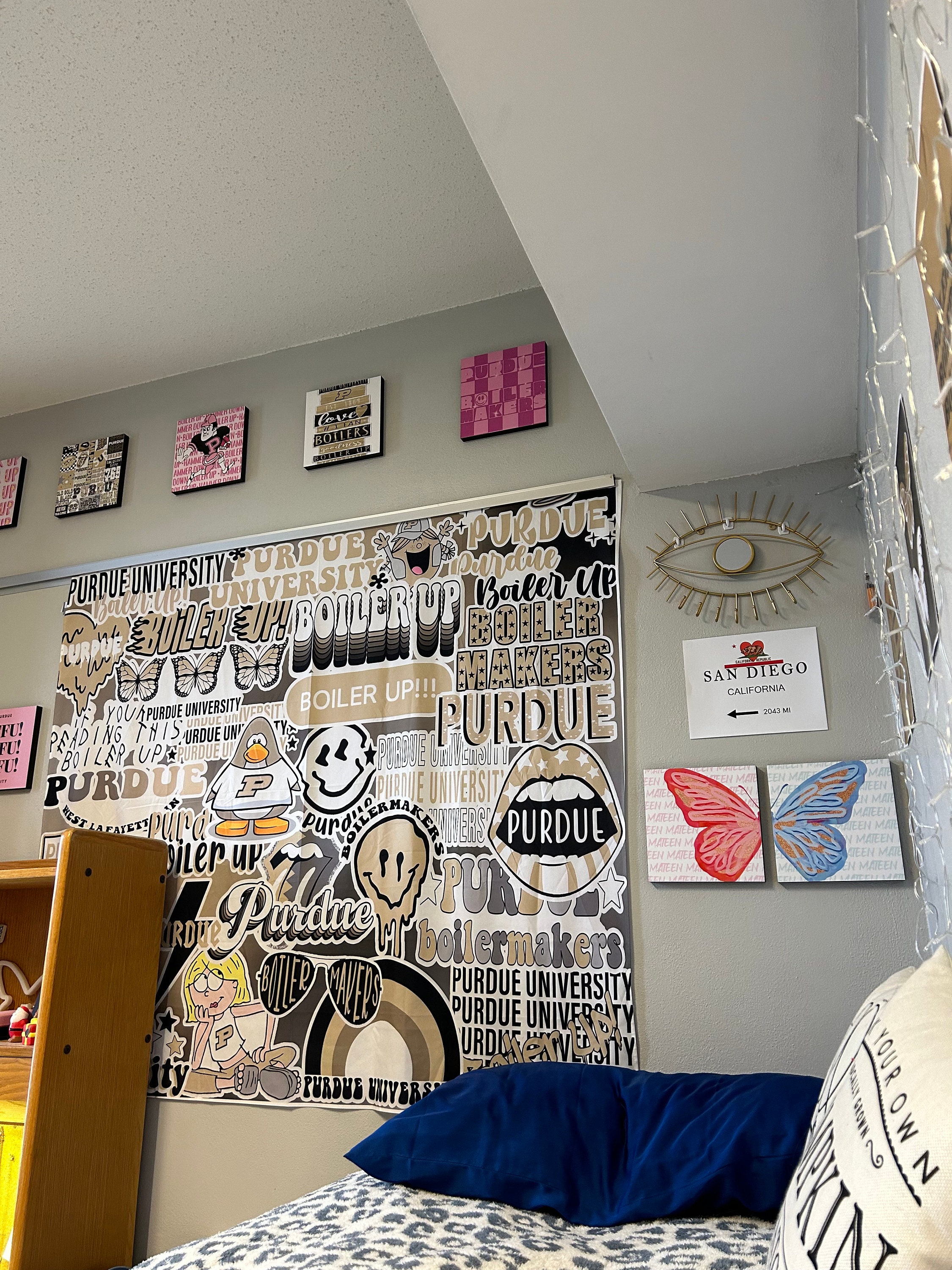 Custom College Tapestry Option 2 | Custom Tapestry | Custom Wall Decor ...