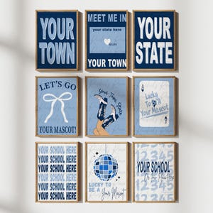 College Pack of 9 Digital Prints | Custom College Digital Print ...