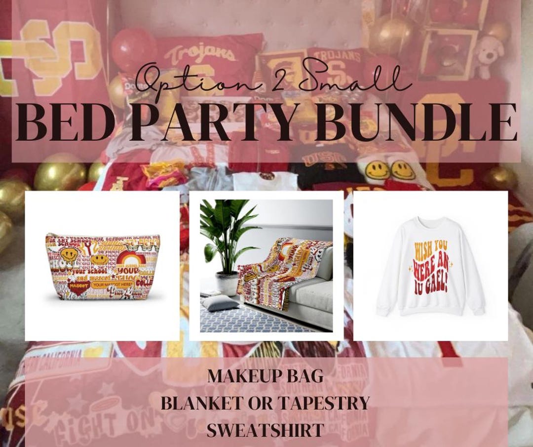 Custom Bed Party Bundle Option 2 Small | Small Bed Party Bundle | Bed ...