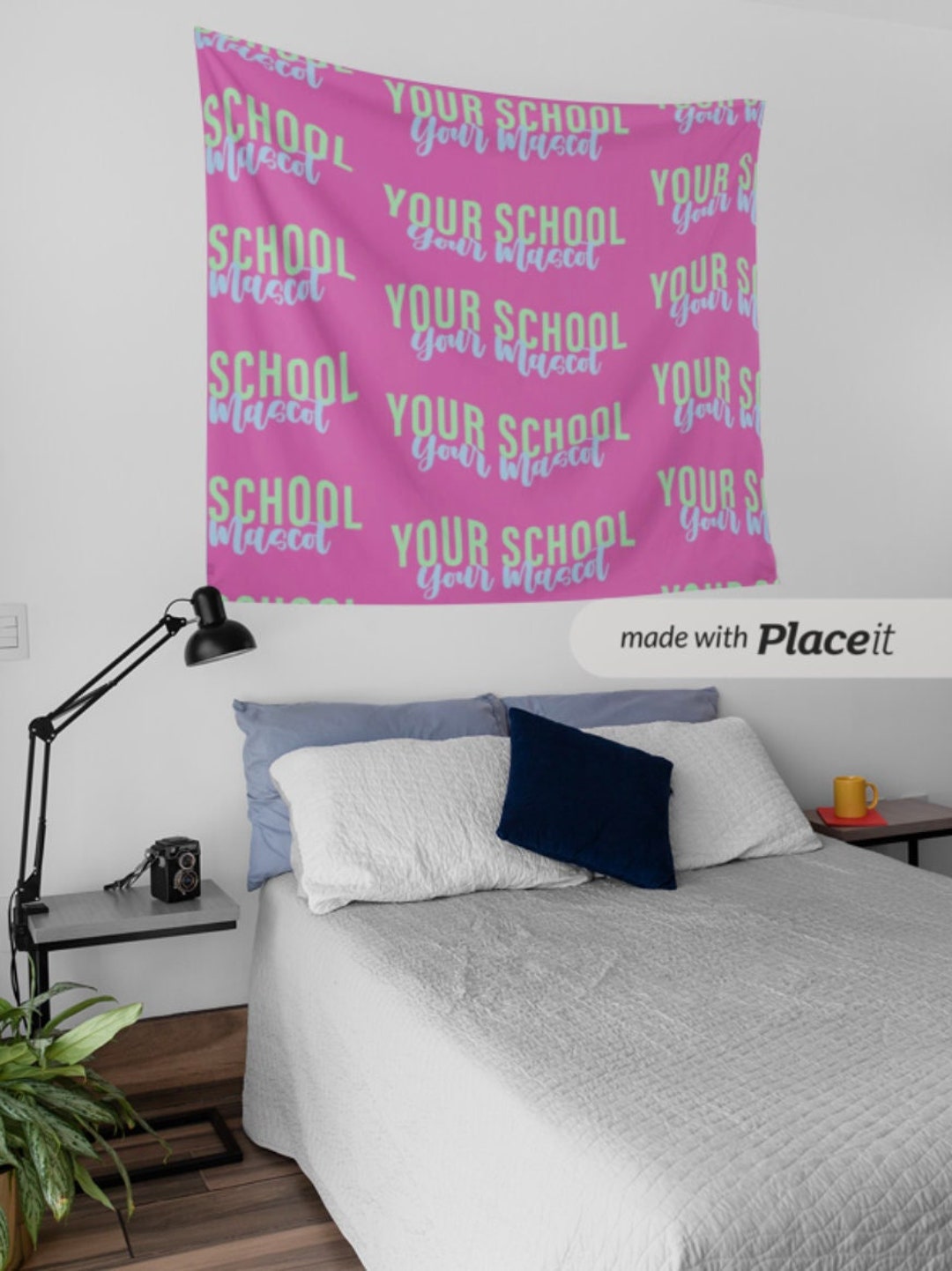 Custom College Tapestry | Custom Tapestry | College Tapestry | School ...
