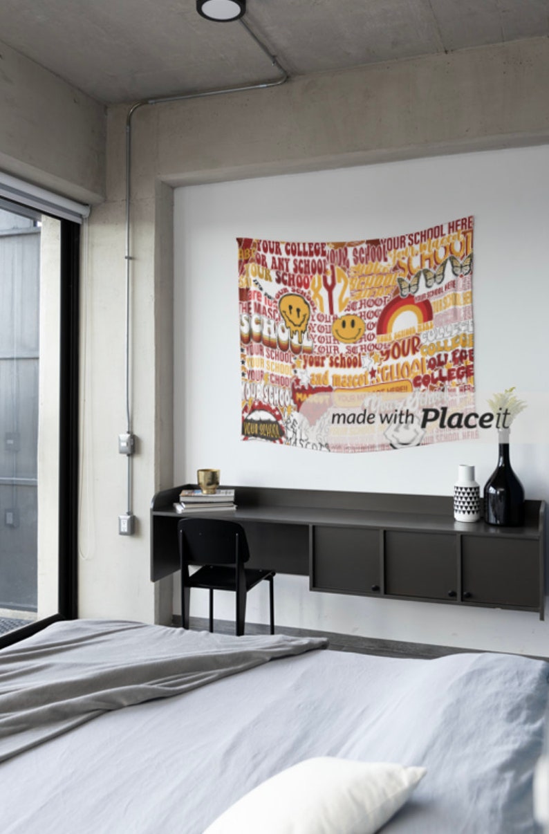 Custom College Tapestry Option 2 | Custom Tapestry | Custom Wall Decor ...