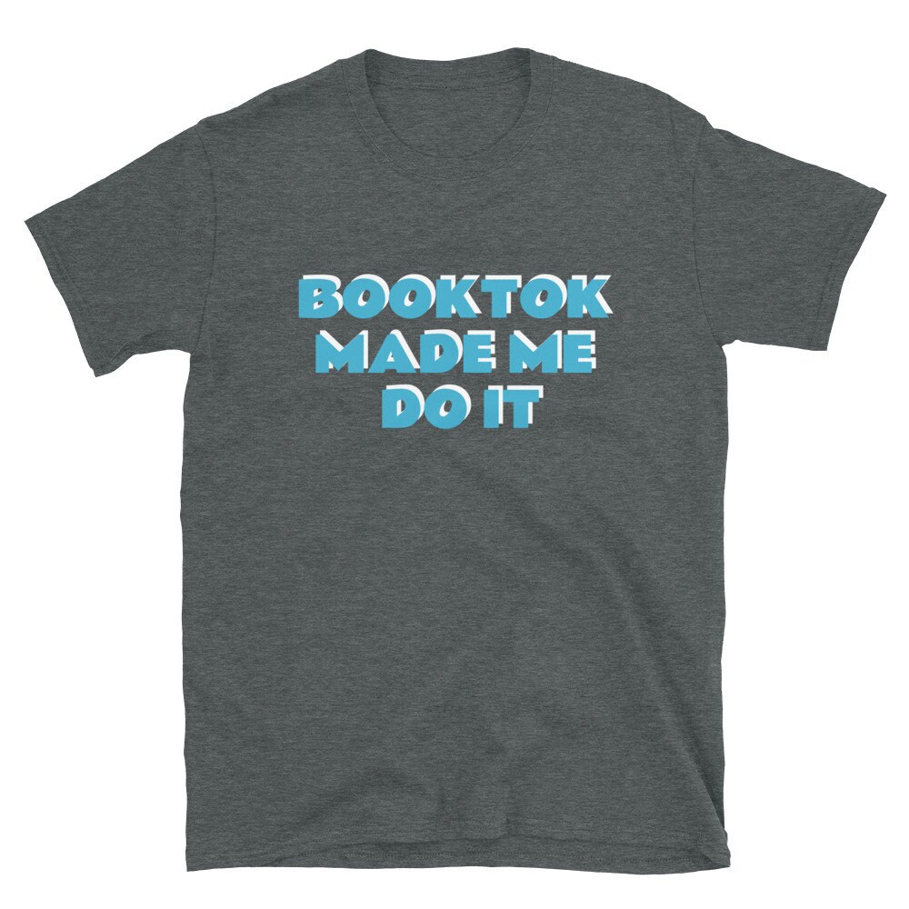 Booktok Short-sleeve Unisex T-shirt Print Librarian Reading - Etsy