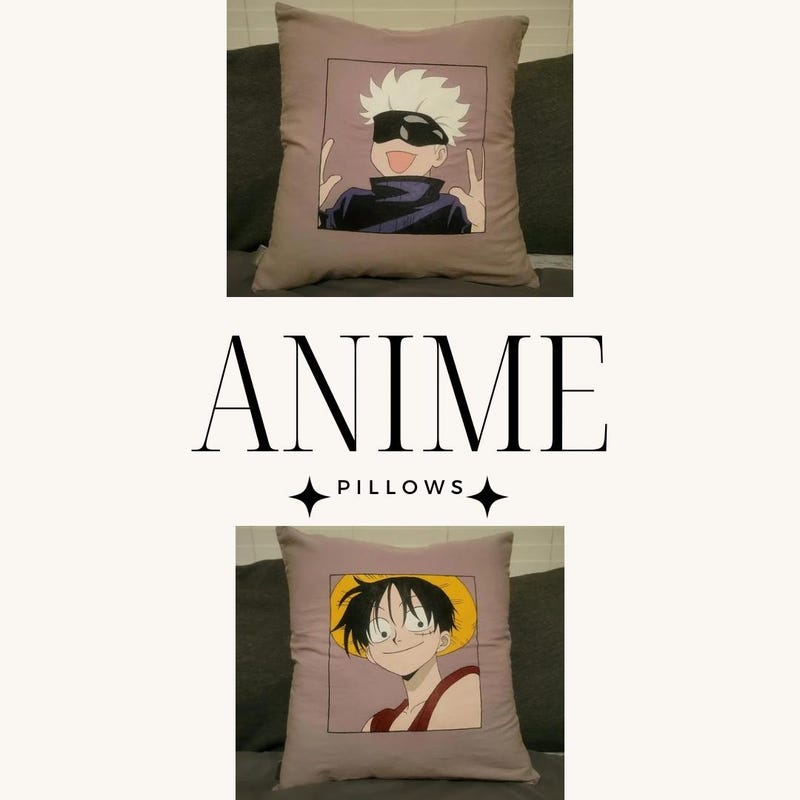 Anime Pillow - Etsy
