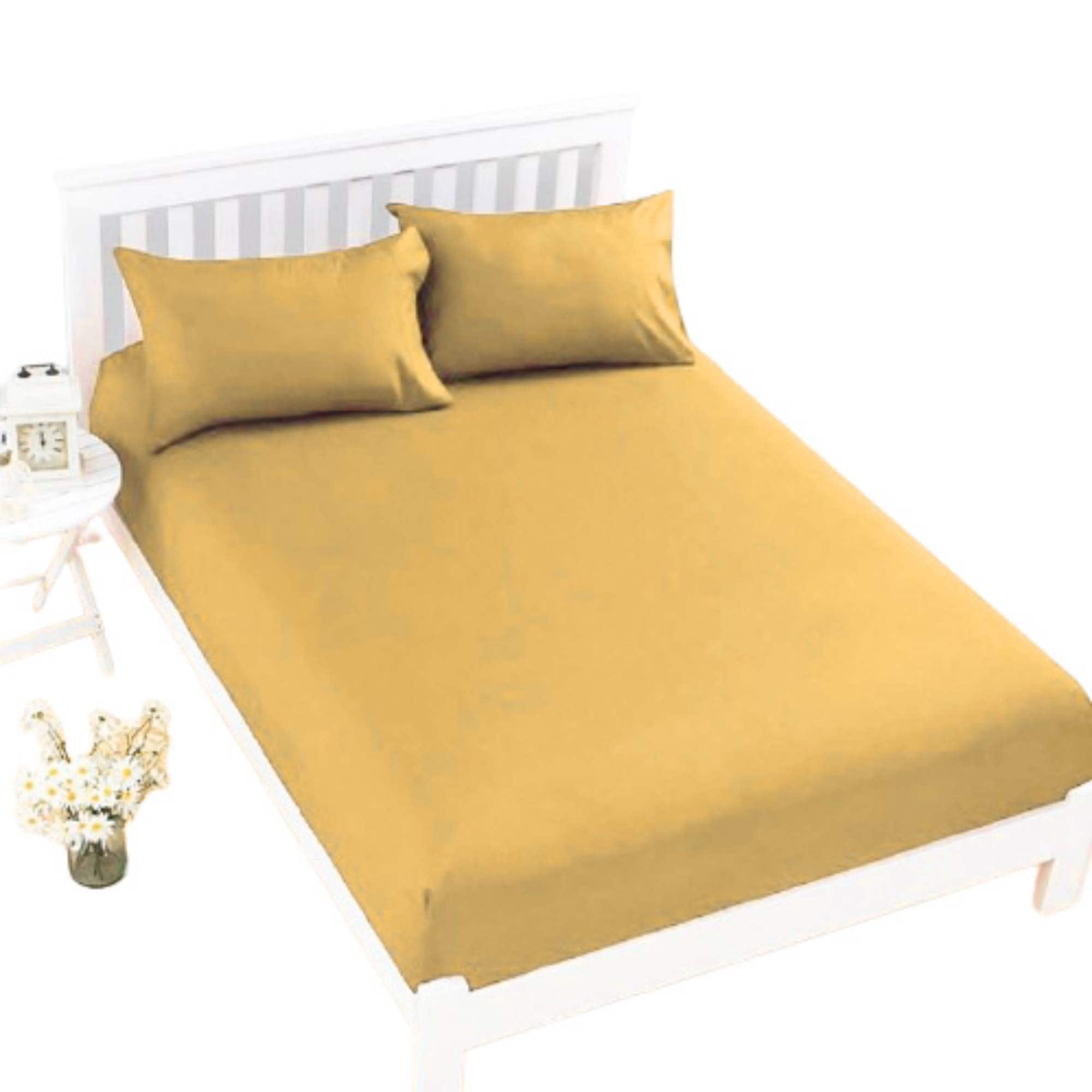 Bedsheet Jersey Premium Quality 100% Cotton Beige Color Fitted - Etsy