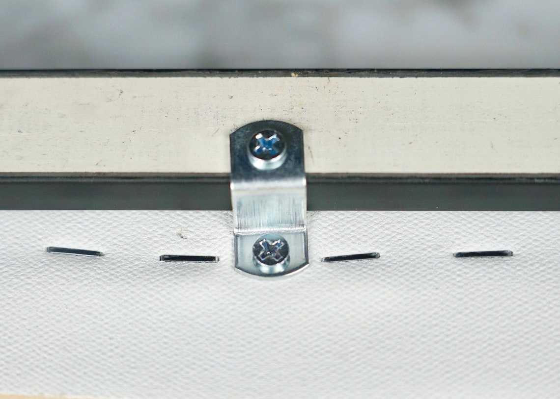 Gold & Black Wood Floater Frames for Canvas or Mixed Media Artworks ...