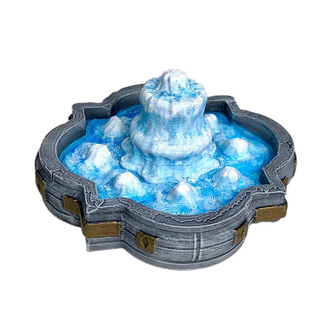 Fountain | Hand-painted D&D Wargaming Scatter Terrain - Etsy