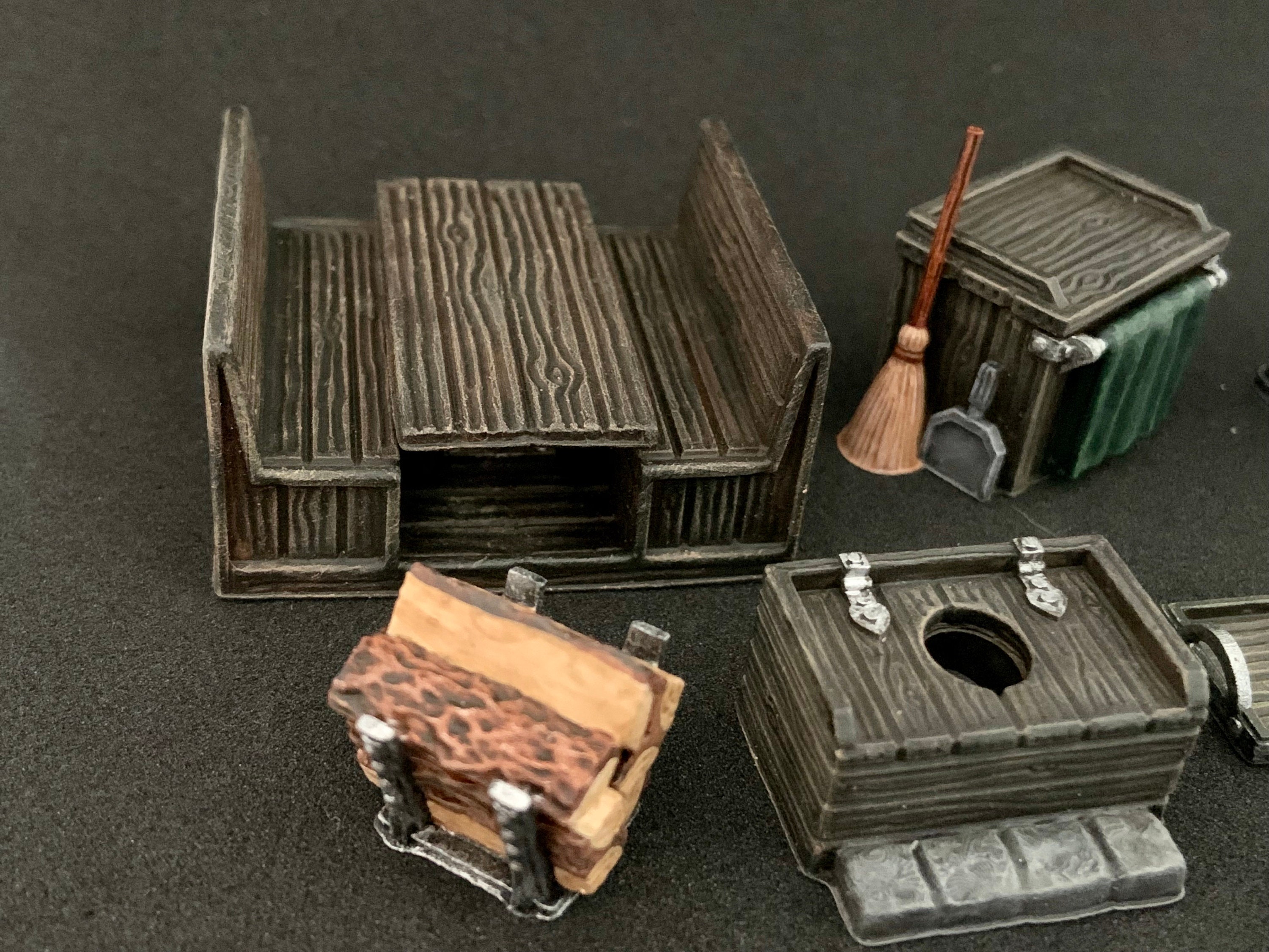 Tavern Bar Set 2 D&D Hand-painted Wargaming Miniatures | Etsy