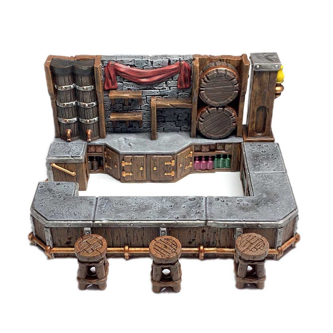 Luxury Tavern Set | D&D Hand-painted Wargaming Scatter Terrain - Etsy