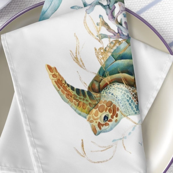 Turtle Napkins - Etsy