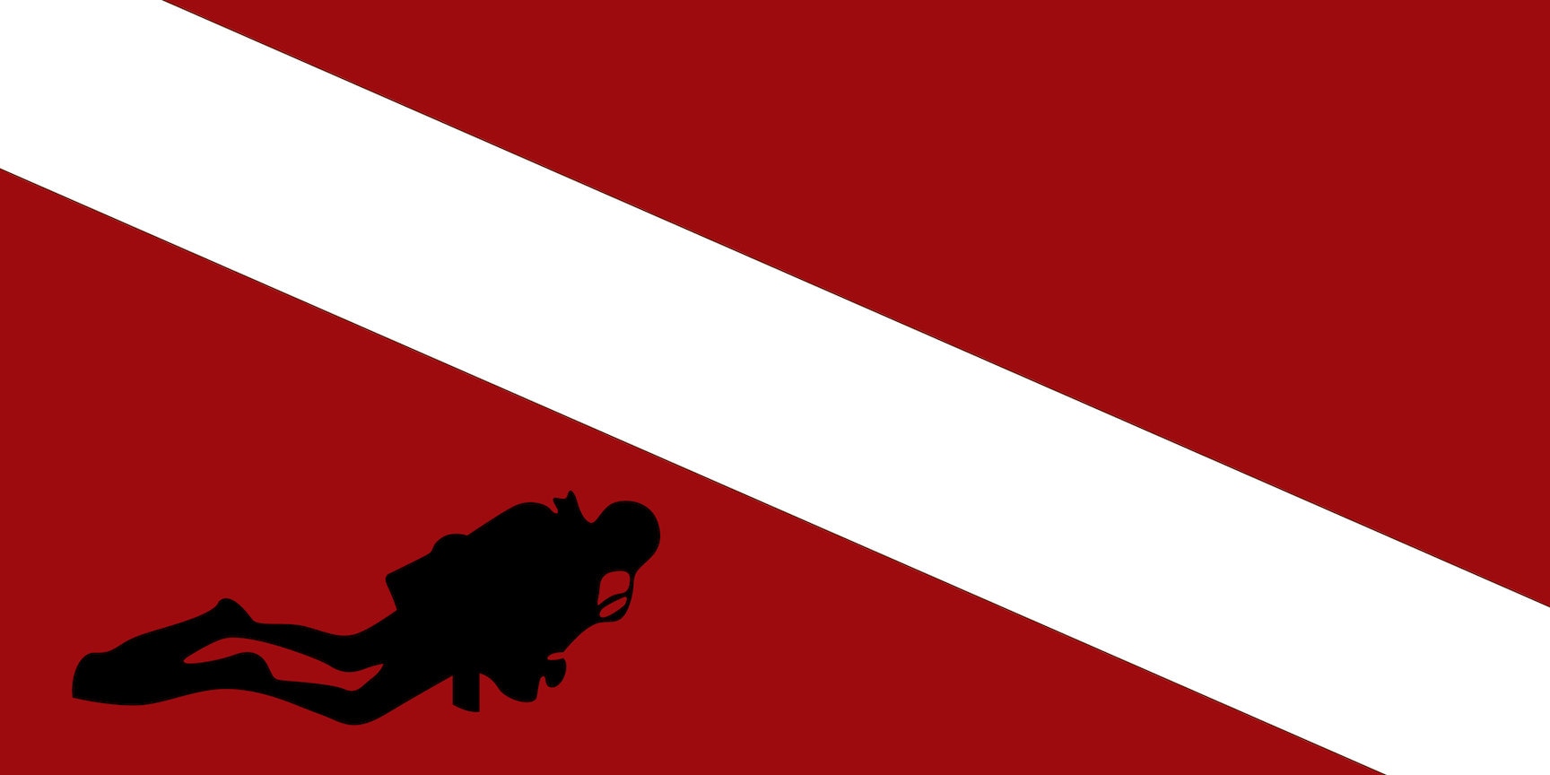 DIVE FLAG Png Digital Download. 5 Flags With-without Different Scuba ...