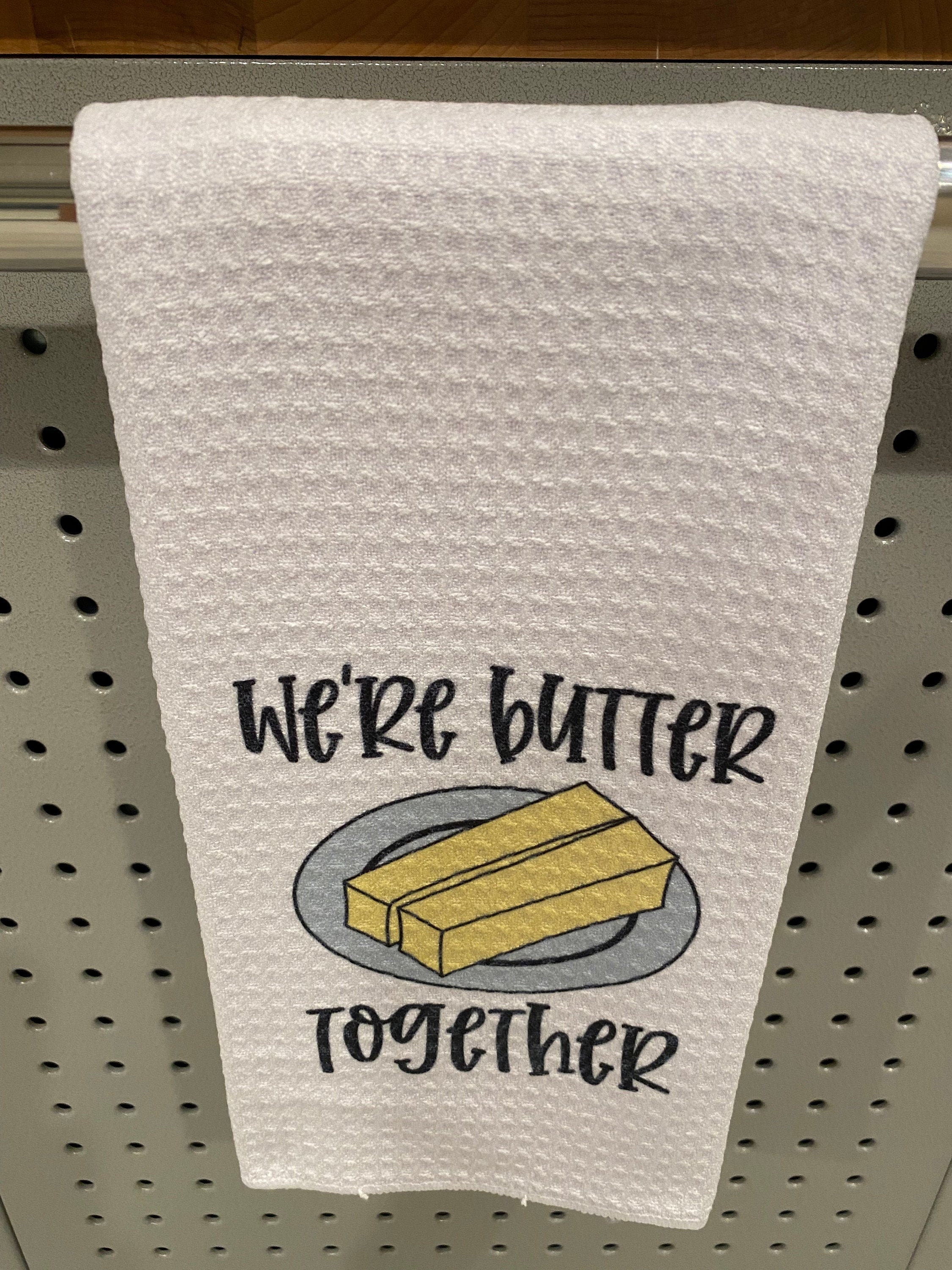 We're Butter Together Küchentuch - Etsy.de