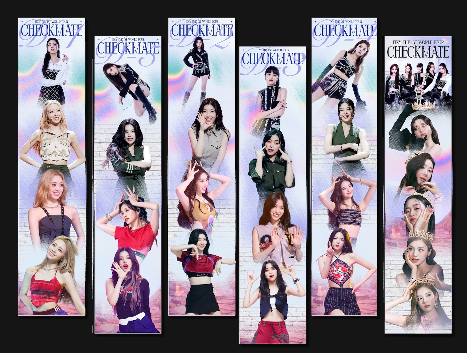 ITZY KPOP Bookmark Printable DIGITAL Download Stationery Book ...