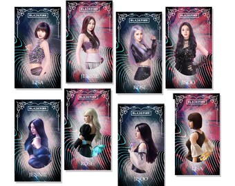 Blackpink / Pink Venom / Born Pink / Comeback / Photocards Set / A4 Page / Print N Cut / DİGİTAL ...