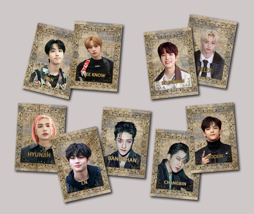 Stray Kids SKZ Photocards Digital Download - Fanmade - Kpop Gift ...