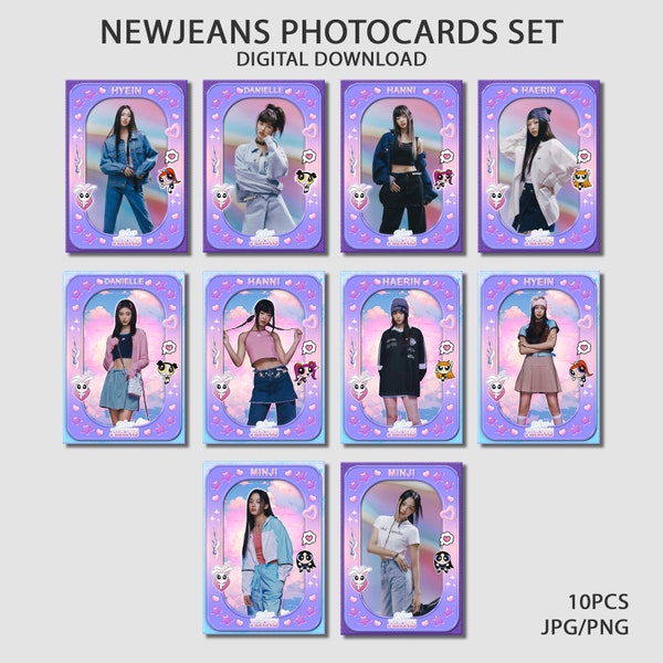 New Jeans Photocards - Etsy