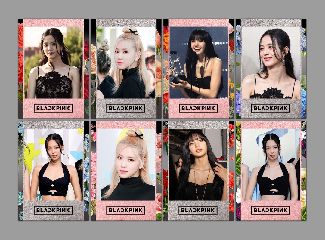 BLACKPINK VMA'S AWARDS Photocard Set - Pink Venom - Print N Cut ...