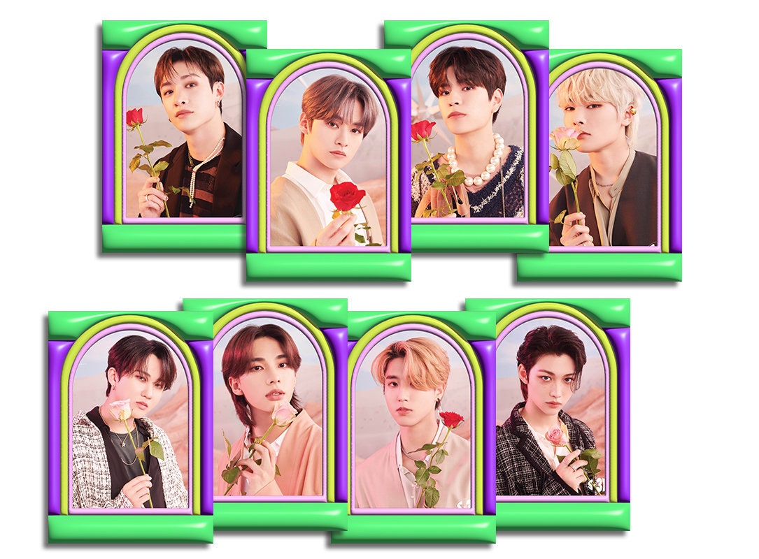 Stray Kids / Printable Photocards Set / Digital Download / Kpop Print ...