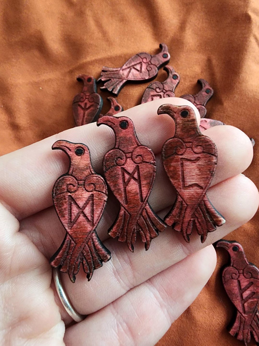 Raven Runes 2, Elder Futhark Runes, Raven Runes in Honor of Huginn and ...