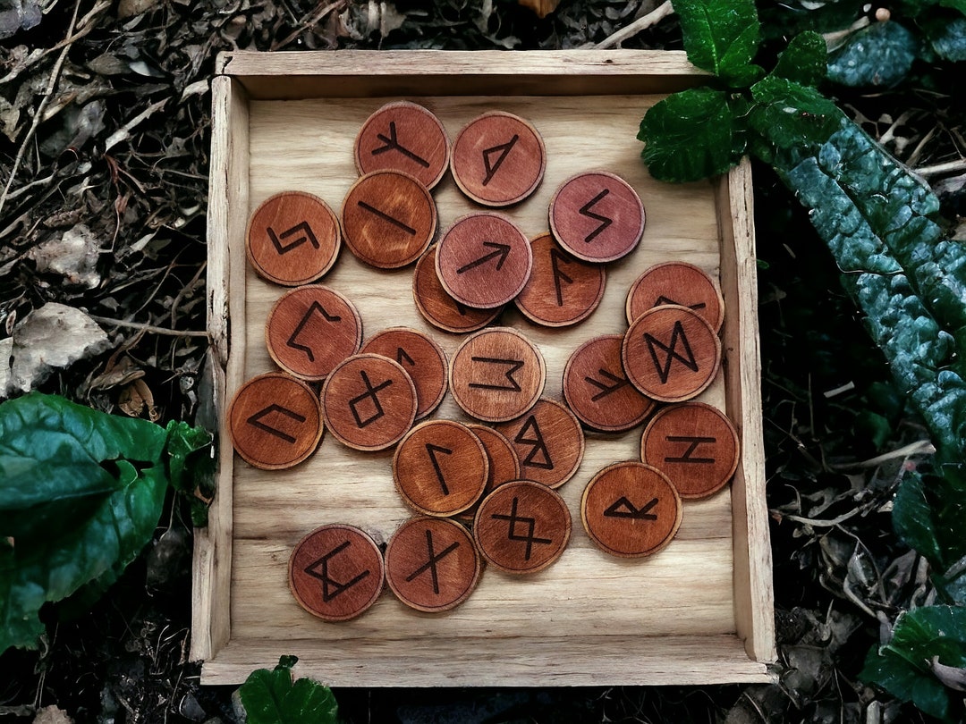 Round Rune SVG File Only, Rune Cutting File for Xtool, Rune Making Set ...