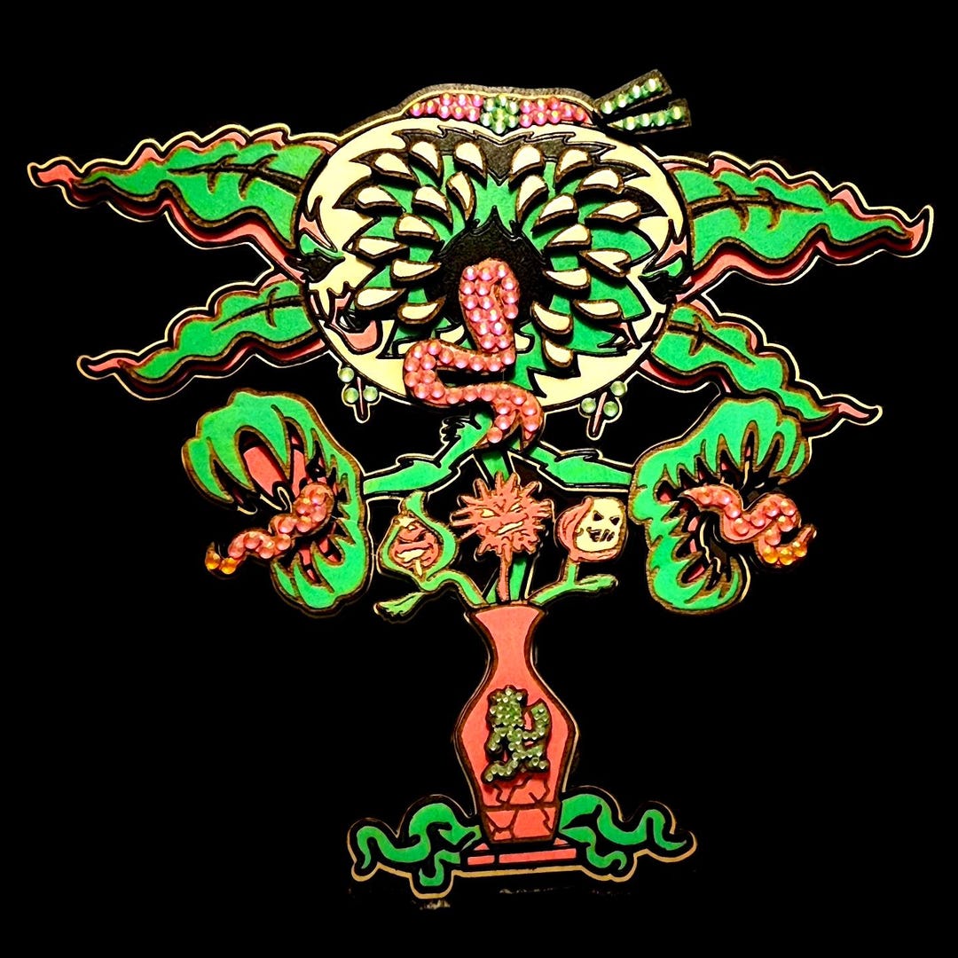 Yum Yum Bedlam Flower, YYB, Jokers Cards, Juggalo Gear, Icp Gear, Wall ...