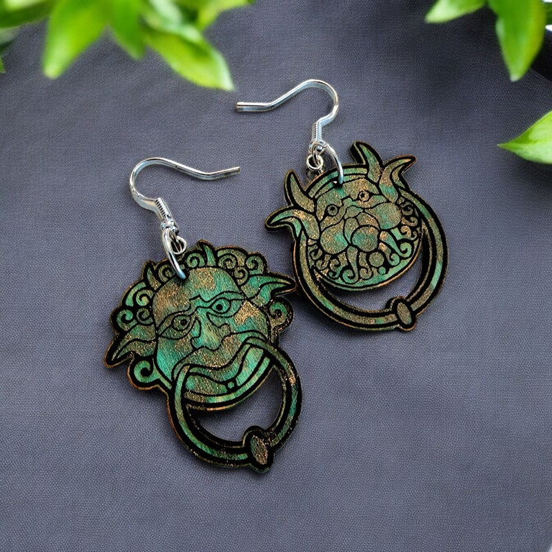 Labyrinth Door Knocker - Etsy