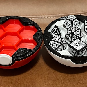 Pokeball Dice Box / GS Ball, Premier Ball, Ultra Ball, Masterball ...