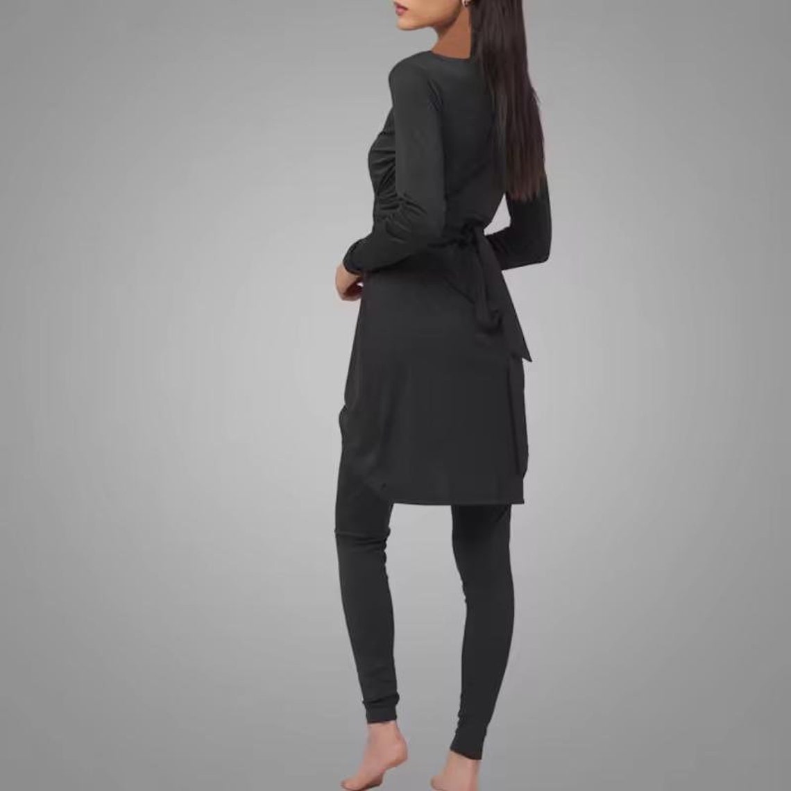 4 Piece Modest Swimwear Burkini Full Cover Swimming Costume Swimsuit - Etsy