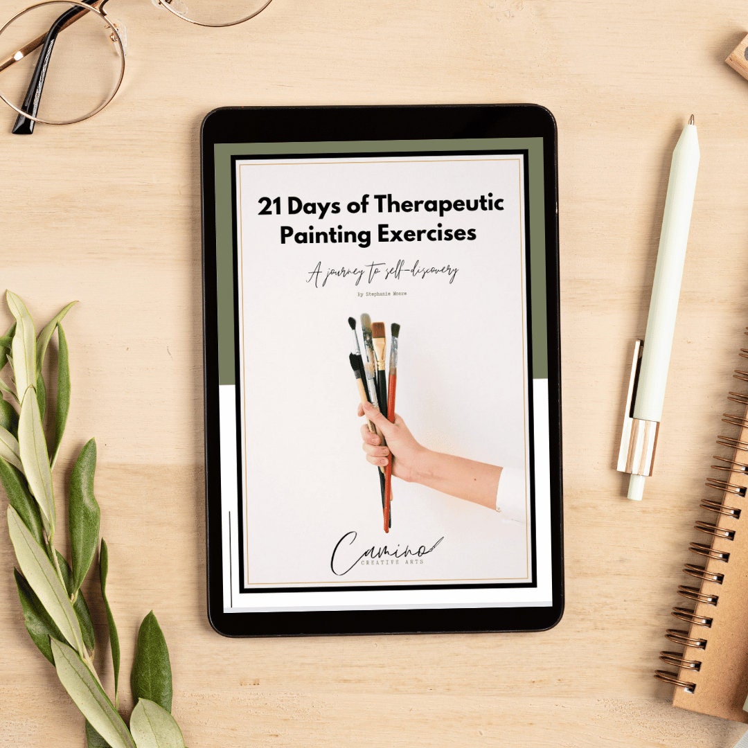 21 Days of Therapeutic Painting Exercises - Etsy