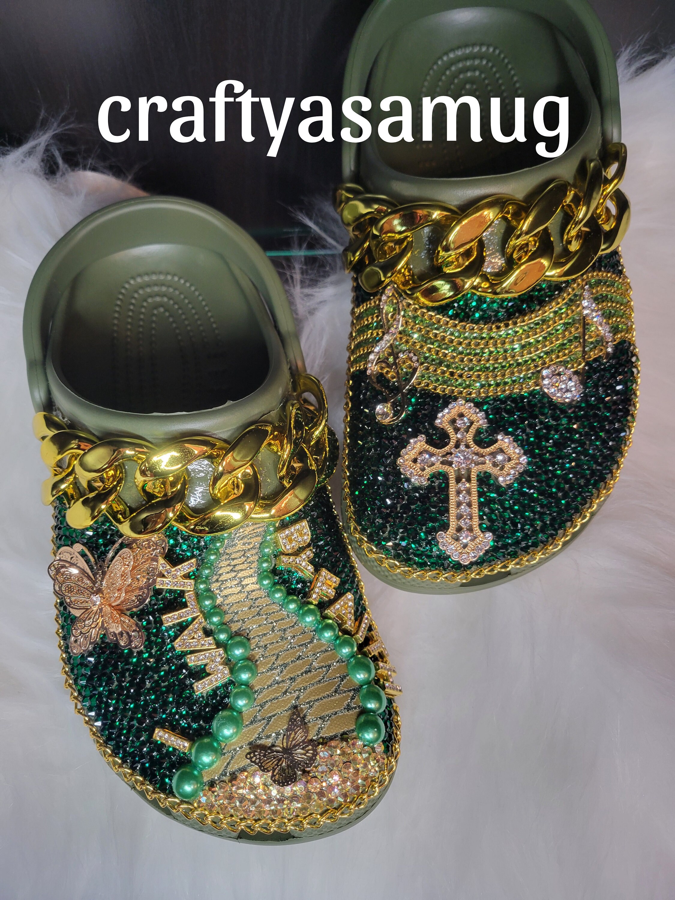 Custom Walk by Faith Religious Woman of God Church Bible Rhinestone ...