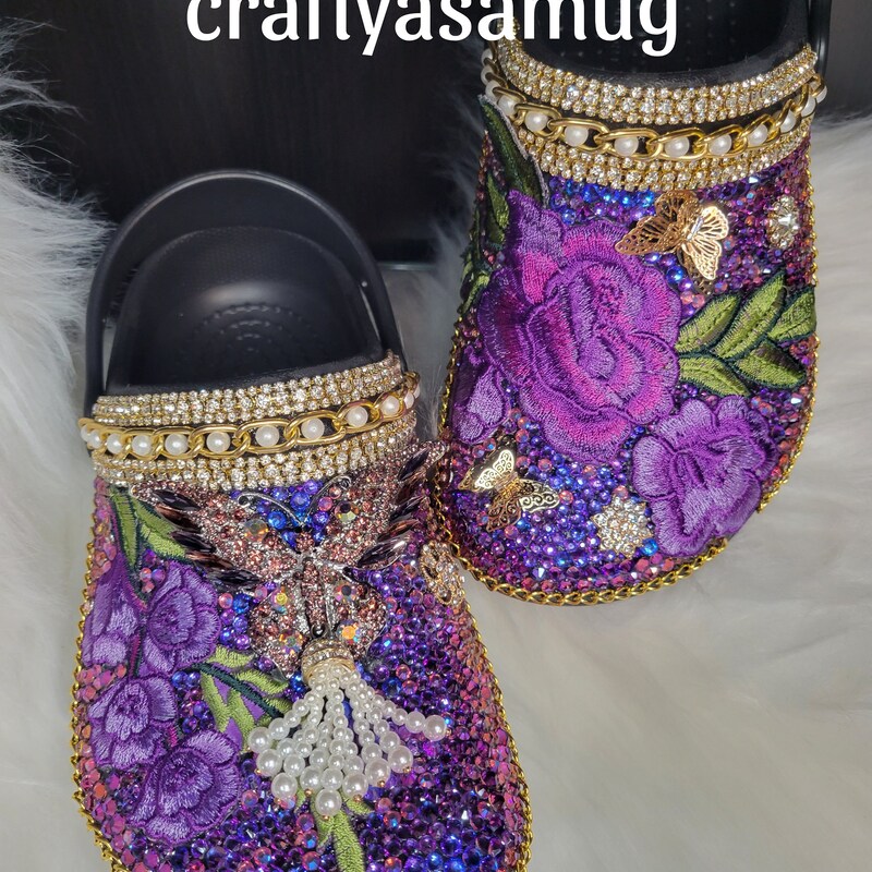 Bejeweled Crocs for Women - Etsy