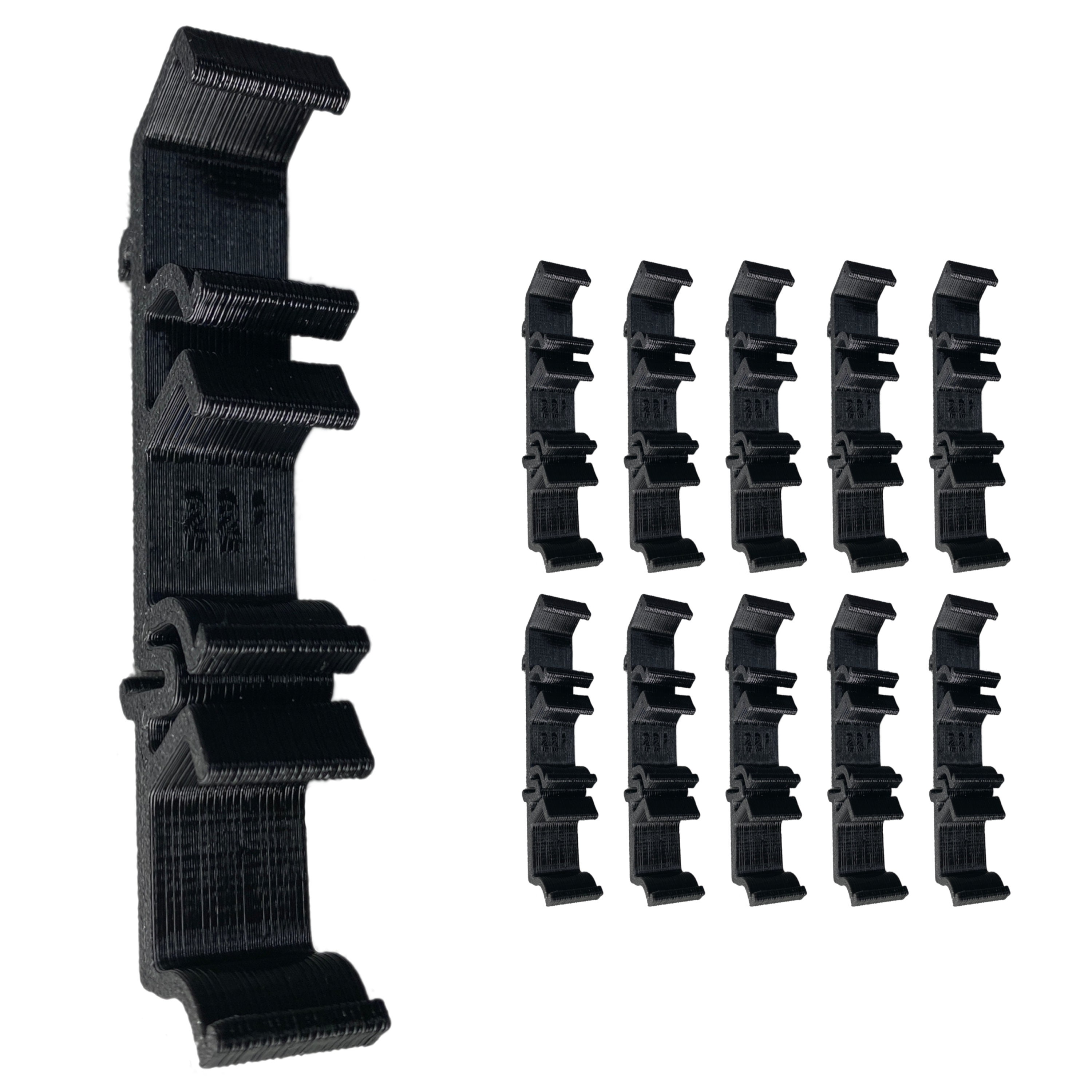 10pcs DIN Rail Mounts for Wago 221 Connectors 3D Printed - Etsy