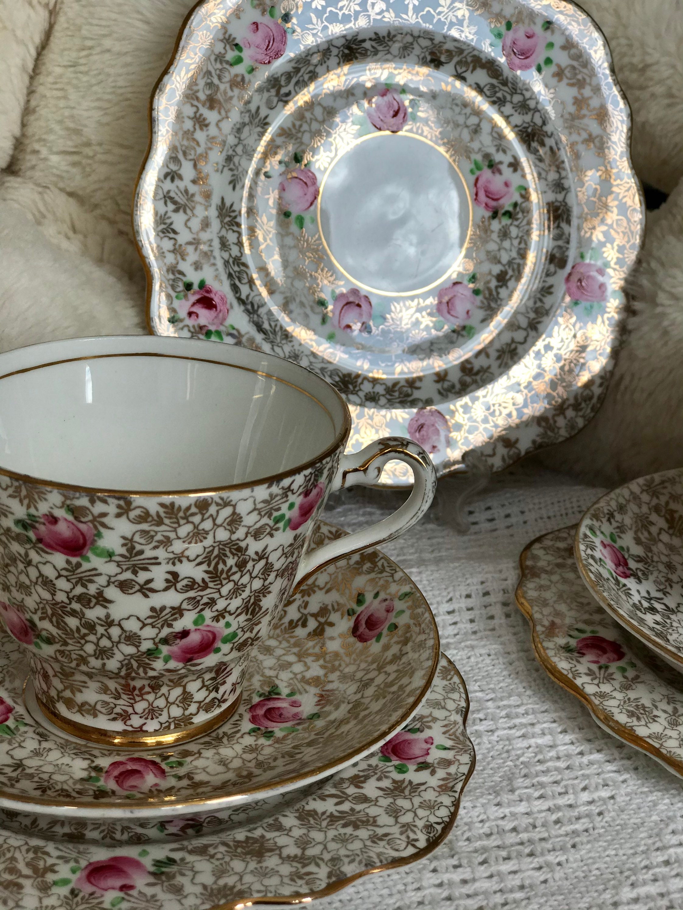 Vintage Phoenix Bone China T.F & S. Ltd - Etsy