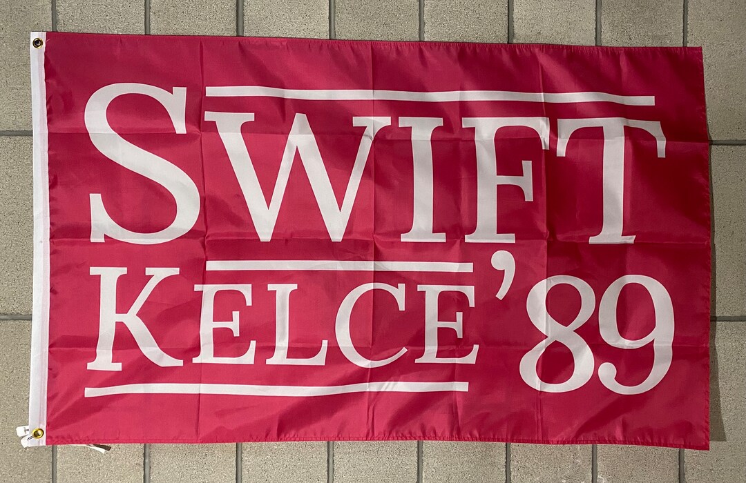 Taylor Swift 89 Flag FREE USA SHIP Travis Kelce Eras Tour Kansas City ...