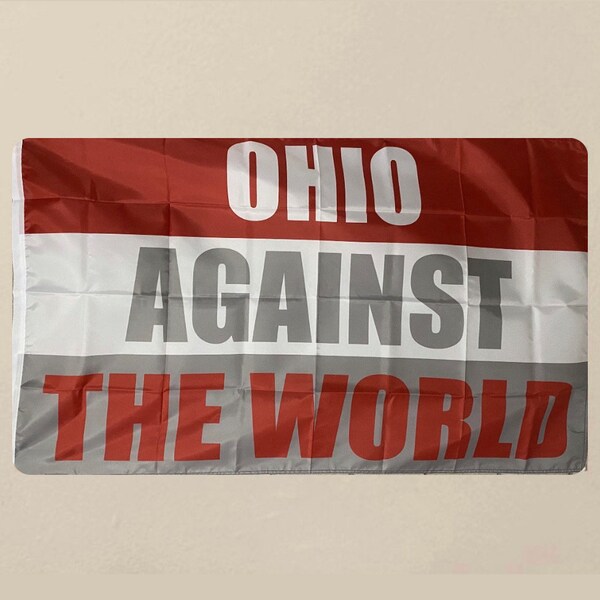 Ohio State Football Flag - Etsy