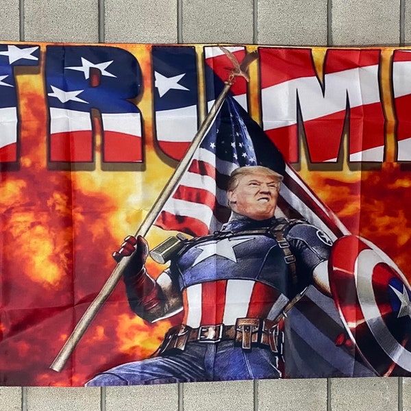 Trump Flag - Etsy
