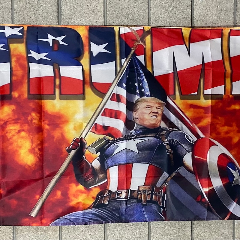 Trump Flag - Etsy