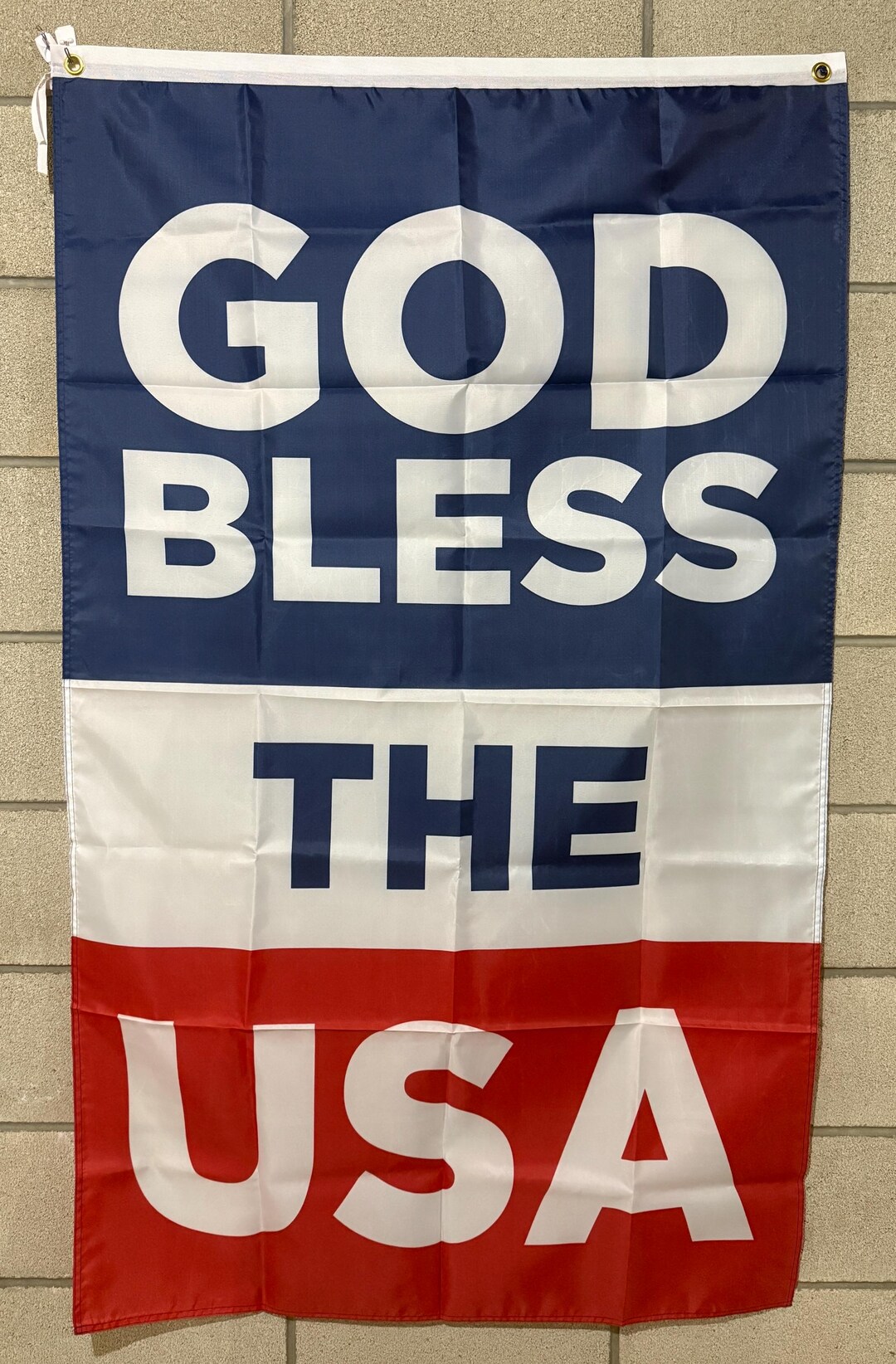 God Bless the Usa Bible Pray Flag FREE USA SHIP Charlie Kirk Faith God ...