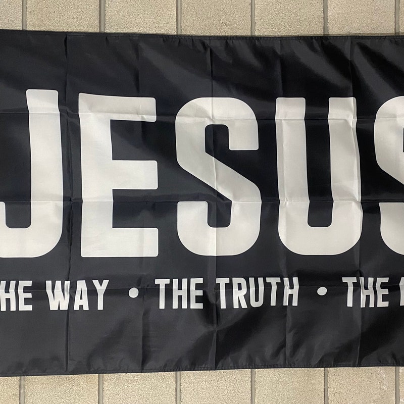 Jesus Flag Sign - Etsy