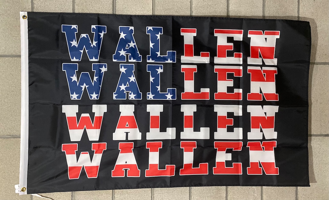 Wallen Flag FREE USA Shipping 2024 Save America Country Music - Etsy